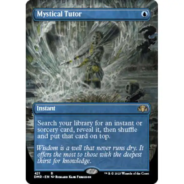 Magic The Gathering Dominaria Remastered Single Card Rare Mystical Tutor 289 Old-Frame - ToyWiz