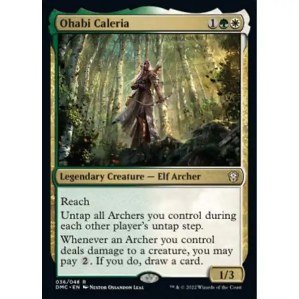 Magic The Gathering Dominaria United Commander Single Card Rare Ohabi Caleria 36 Legends Retold ...