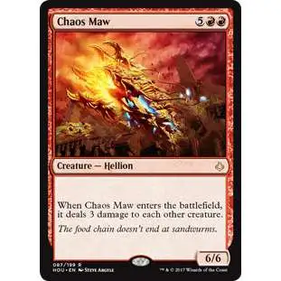 Magic The Gathering Prerelease Release Single Card Rare Chaos Maw 87 ...