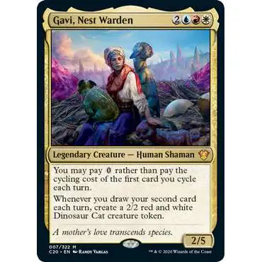 Magic The Gathering Commander 2020 Single Card Mythic Rare Gavi, Nest ...