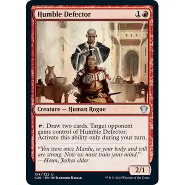 Magic The Gathering Commander 2021 Single Card Uncommon Humble Defector ...