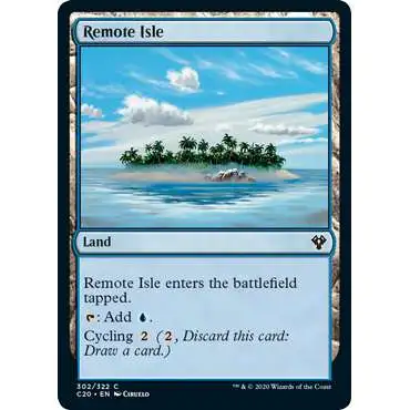 Magic The Gathering Dominaria Remastered Single Card Common Remote Isle ...