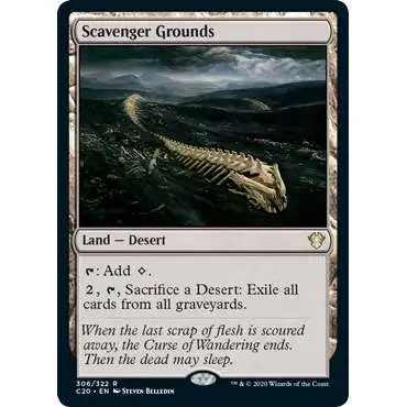 Magic The Gathering Commander 2021 Single Card Rare Scavenger Grounds ...
