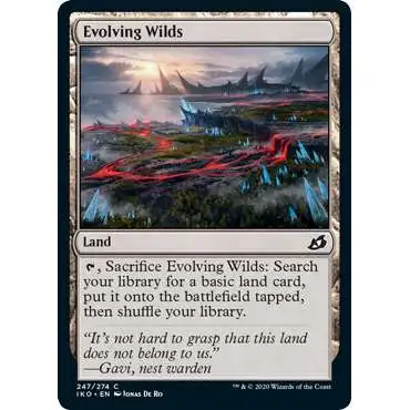 Magic The Gathering Trading Card Game Commander Legends Single Card Common Evolving Wilds 482 ...