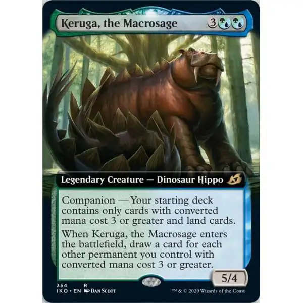 Magic The Gathering Ikoria Lair of Behemoths Single Card Rare Keruga ...