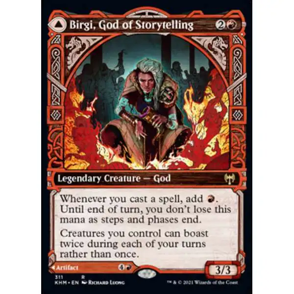Magic The Gathering Trading Card Game Kaldheim Single Card Rare Birgi ...