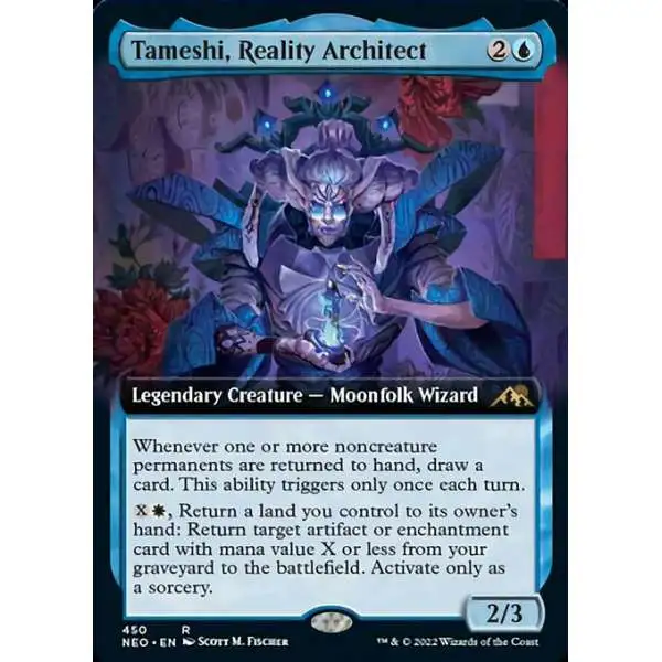 Magic The Gathering Trading Card Game Kamigawa Neon Dynasty Single Card Rare Tameshi, Reality ...