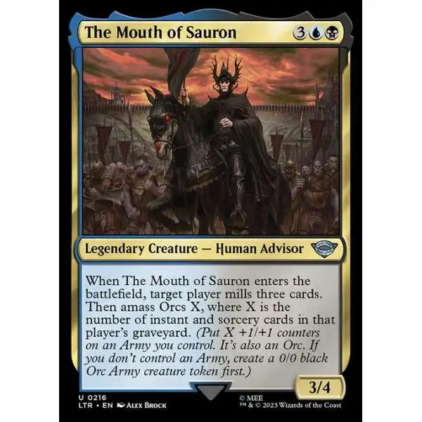 Magic The Gathering Lord of the Rings Tales of Middle-Earth Single Card ...