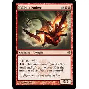 Magic The Gathering Mirrodin Besieged Single Card Rare Hellkite Igniter ...