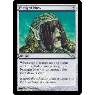 Magic The Gathering Mirrodin Single Card Uncommon Mask of Memory 203 ...