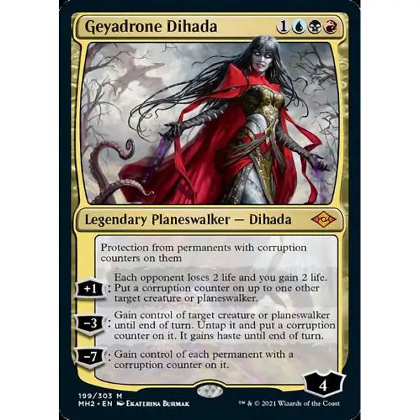 Magic The Gathering Modern Horizons 2 Single Card Mythic Rare Geyadrone ...