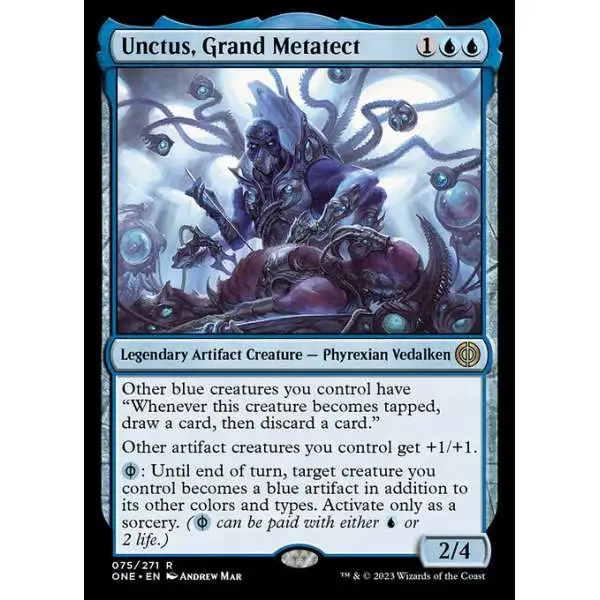 Magic The Gathering Phyrexia All Will Be One Single Card Rare Unctus ...