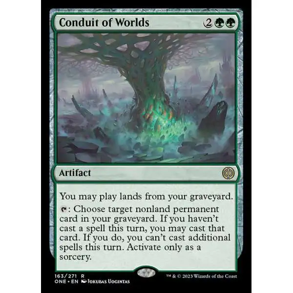 Magic The Gathering Phyrexia All Will Be One Single Card Rare Conduit ...