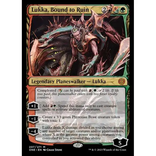 Magic The Gathering Phyrexia All Will Be One Single Card Mythic Rare ...