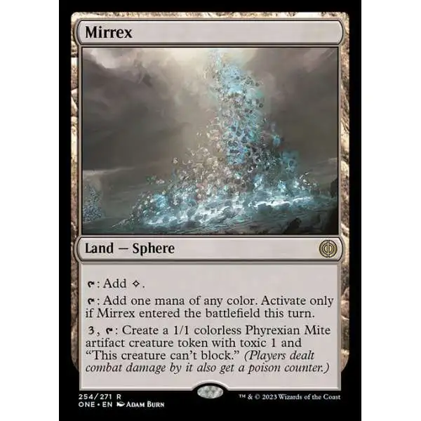 Magic The Gathering Phyrexia All Will Be One Single Card Rare Mirrex ...