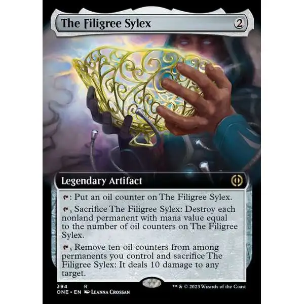Magic The Gathering Phyrexia All Will Be One Single Card Rare The Filigree Sylex 394 Extended ...
