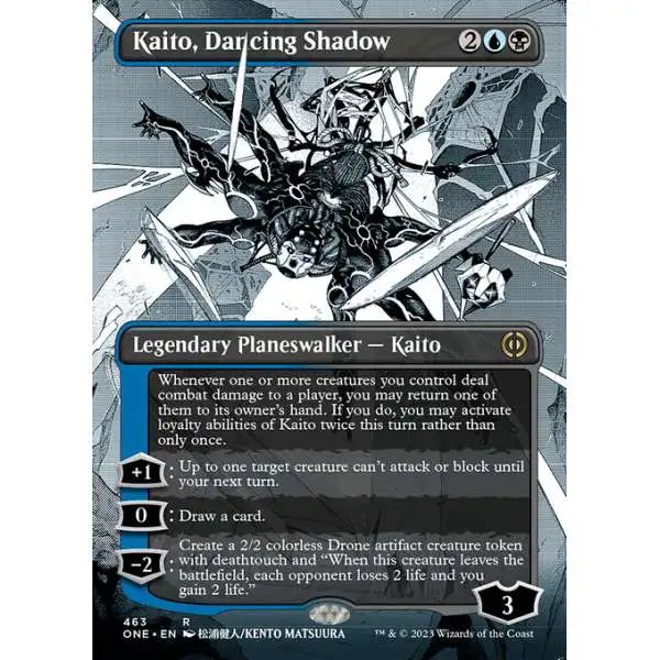 Magic The Gathering Phyrexia All Will Be One Single Card Rare Kaito, Dancing Shadow 204 FOIL ...