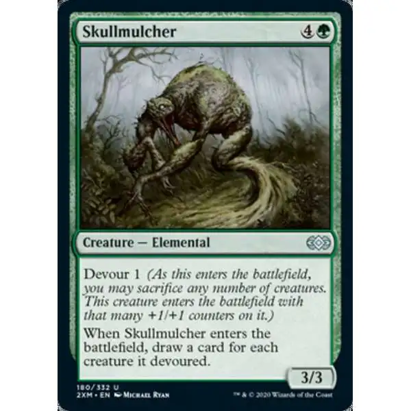 Magic The Gathering Double Masters Single Card Uncommon Skullmulcher ...