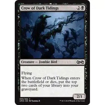 Magic The Gathering Ultimate Masters Single Card Common Crow of Dark ...