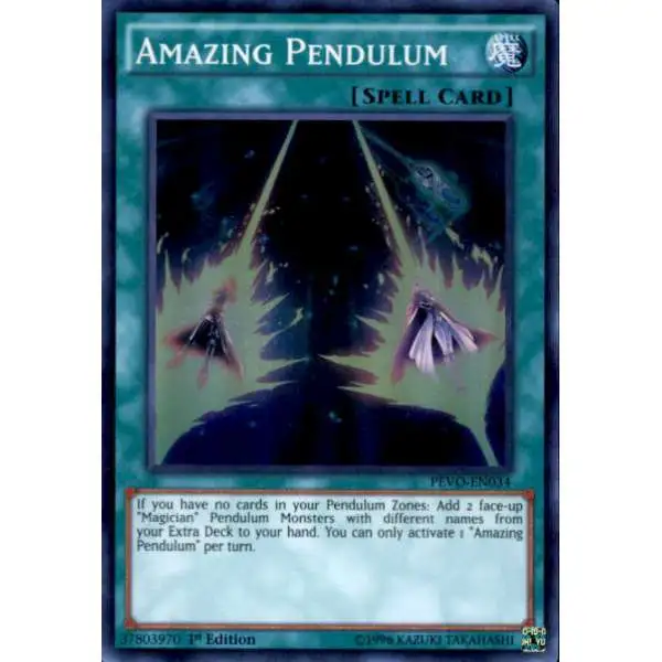 YuGiOh Trading Card Game Pendulum Evolution Single Card Super Rare ...