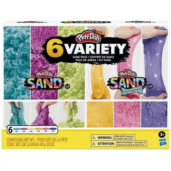 Play-Doh Confetti White 4 Ounce Hasbro Toys - ToyWiz