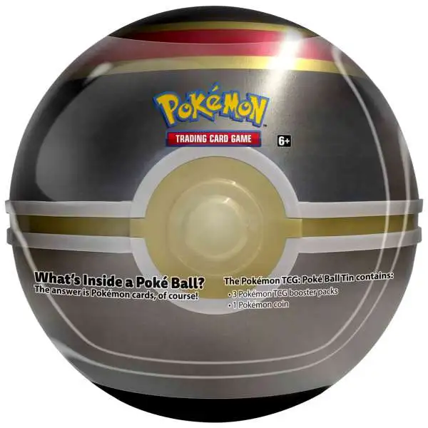 Pokemon Trading Card Game 2018 Quick Ball Pokeball Tin Set 3 Booster ...