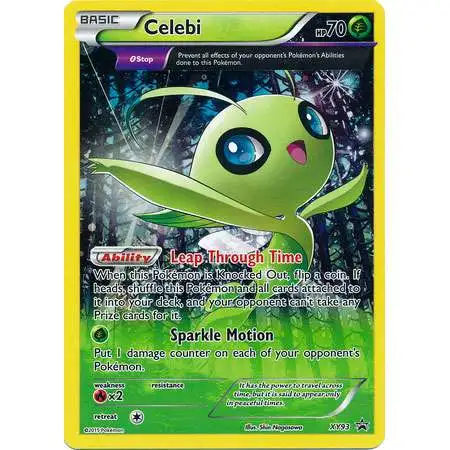 Pokemon Trading Card Game Mythical Celebi Collection Box 2 Booster ...