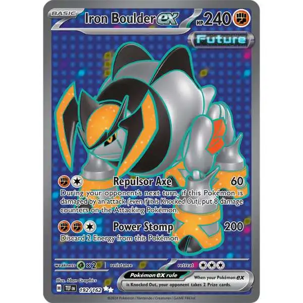 Pokemon Scarlet Violet Temporal Forces Single Card Double Rare Iron ...
