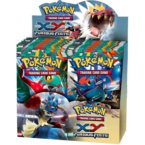 Pokemon Trading Card Game XY Base Set Booster Box 36 Packs Pokemon USA ...