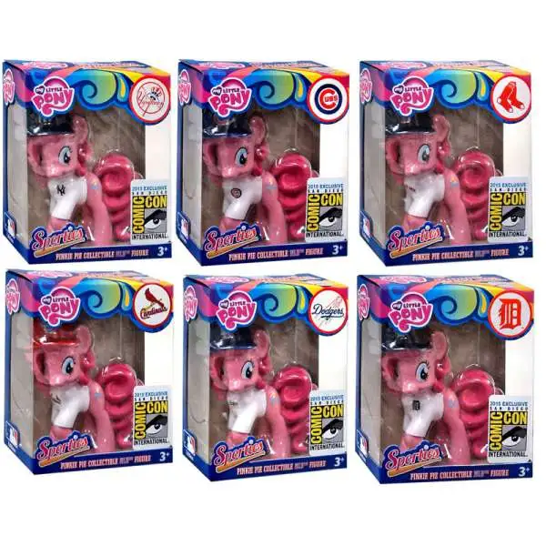 My Little Pony MLB Sporties Pinkie Pie Detroit Tigers Exclusive 3 ...