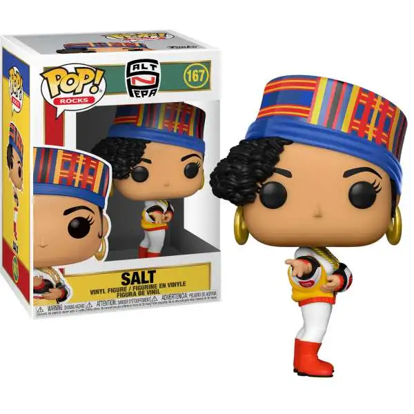 Funko Salt-N-Pepa POP Rocks Salt Vinyl Figure 167 Damaged Package - ToyWiz