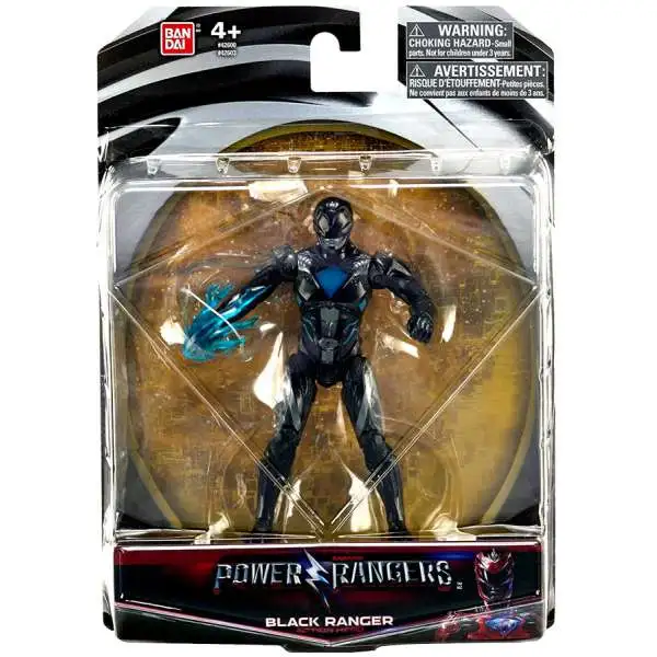 Power Rangers Mighty Morphin Lightning Collection Black Ranger 6 Action ...