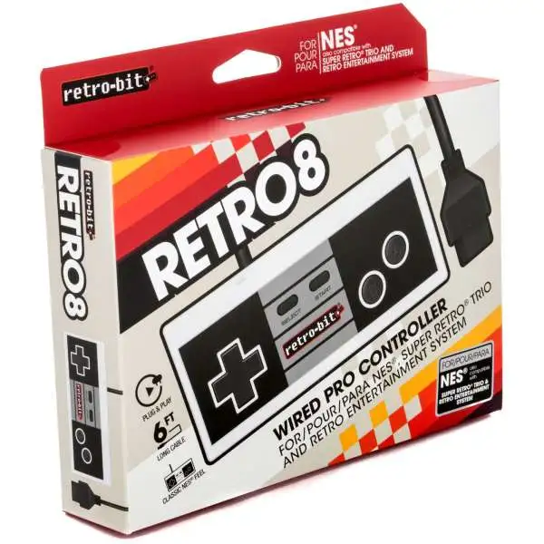 Sega Sega Genesis 8-Button USB Port Controller Black Retro-Bit - ToyWiz