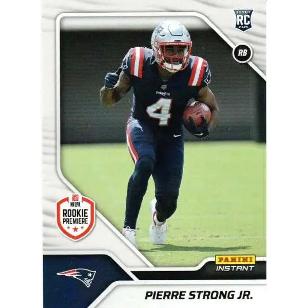 NFL 2022 Instant Studio Football Single Card Pierre Strong Jr S36 ...