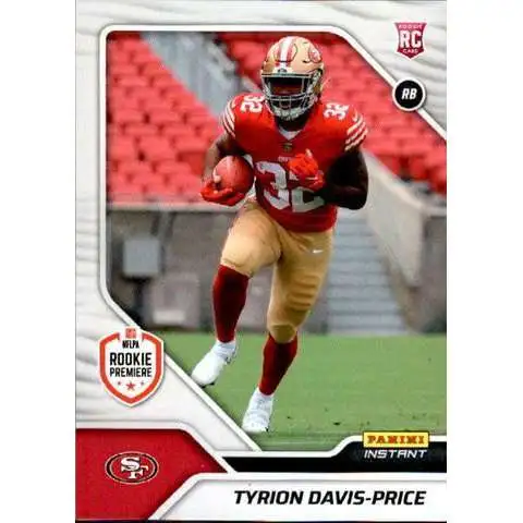 NFL 2022 Instant Studio Football Single Card Tyrion Davis-Price S27 ...