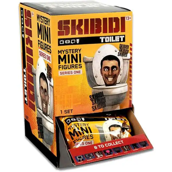 Skibidi Toilet Collector Figure 4.5 Mystery Box 9 Packs - ToyWiz