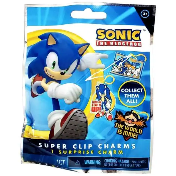 Sonic the Hedgehog Squeezelings Mystery Pack 1 RANDOM Figure - ToyWiz