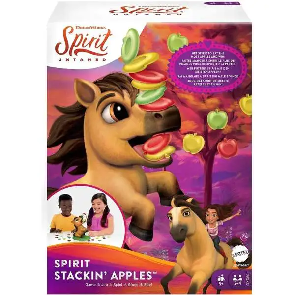 Spirit Untamed Spirit Stackin Apples Game Damaged Package Mattel Games ...