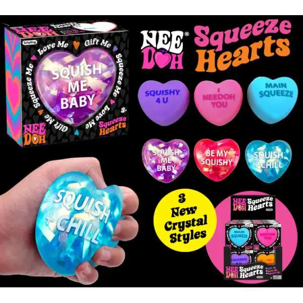 NeeDoh Super Ripples Stress Ball 1 RANDOM Color Schylling - ToyWiz