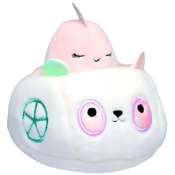 Squishmallows Squishville Winnie the Walrus Peace Bus 2 Mini Plush Tie ...