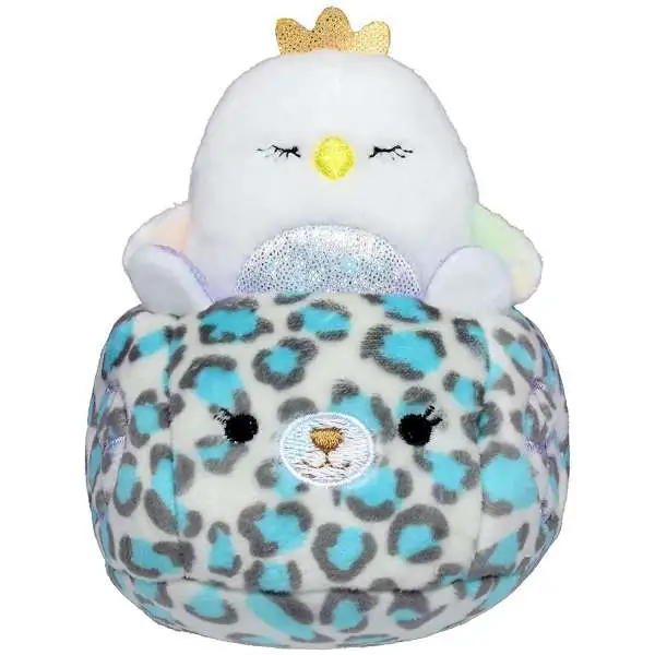 Squishmallows Squishville Winnie the Walrus Peace Bus 2 Mini Plush Tie ...