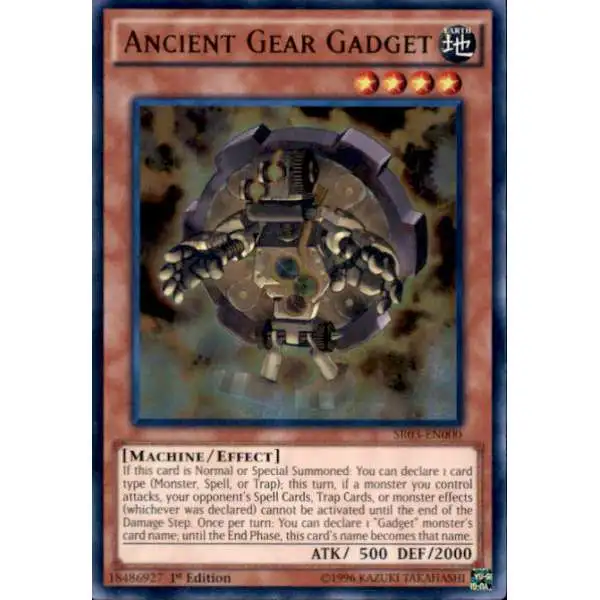 YuGiOh Machine Reactor Structure Deck Single Card Common Ancient Gear Box SR03-EN011 - ToyWiz