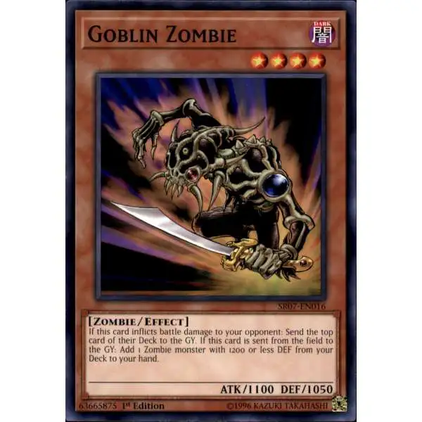 YuGiOh Structure Deck Zombie Horde Single Card Common Zombie Necronize ...