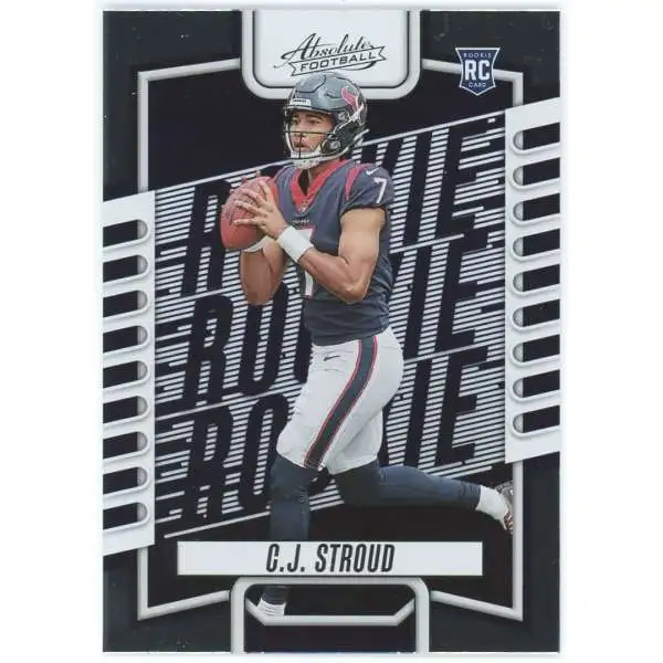 NFL Houston Texans 2023 Panini Absolute Single Card By Storm CJ Stroud BST-2 Rookie - ToyWiz