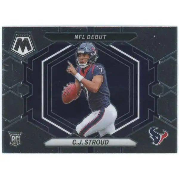 NFL Houston Texans 2023 Panini Mosaic Single Card CJ Stroud I-2 Rookie, Introductions - ToyWiz