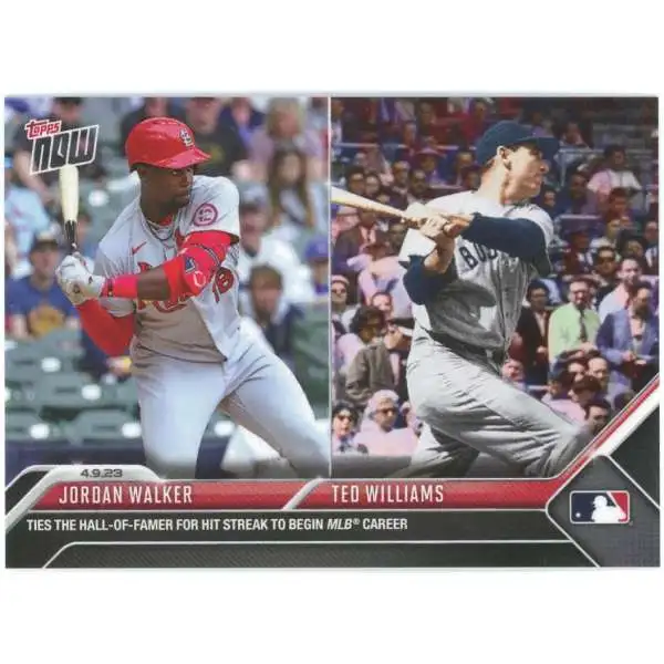 MLB 2023 NOW Baseball Single Card 3149 Jordan Walker Ted Williams ...