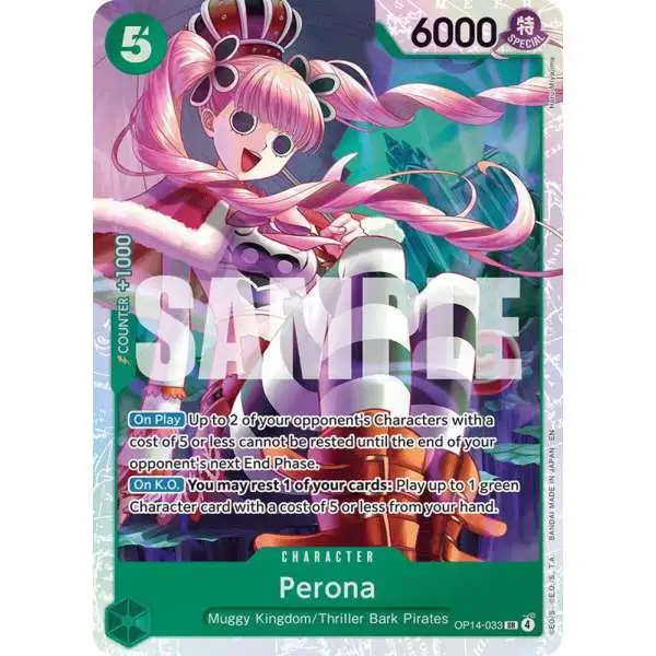 One Piece Trading Card Game The Azure Seas Seven Single Card Rare ...