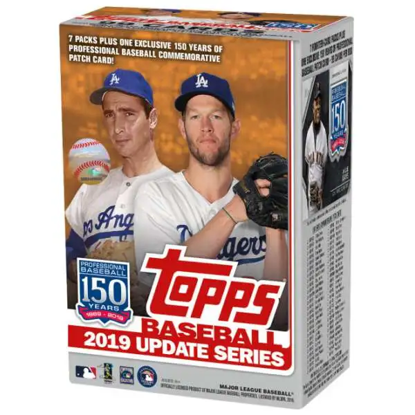 MLB Topps 2019 Update Baseball Trading Card RETAIL Box 24 Packs - ToyWiz