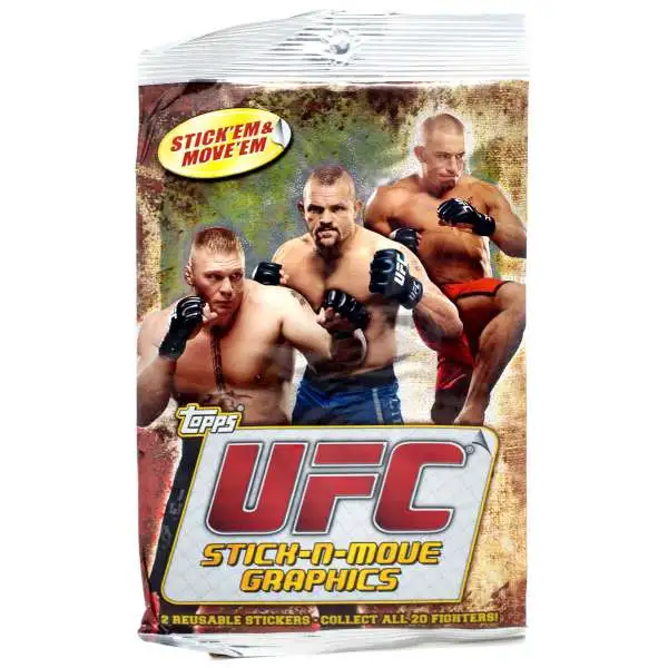 UFC Ultimate Fighting Championship 2010 Stick-N-Move Graphics Trading ...