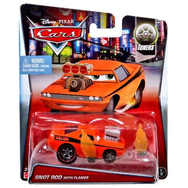 Disney Pixar Cars Series 3 Snot Rod with Flames 155 Diecast Car Mattel ...